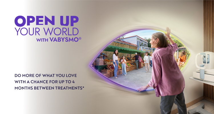 Treatment for Wet AMD | VABYSMO™ (faricimab-svoa)